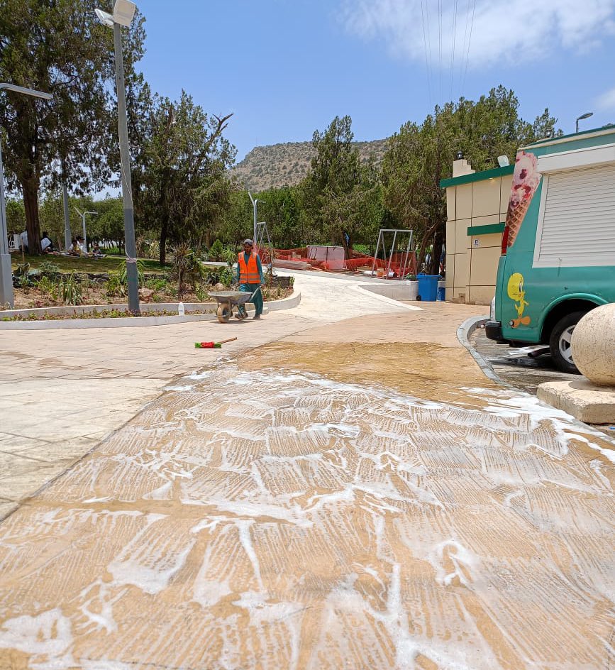 A large-scale cleaning campaign covering all parts of Al-Baha city ...