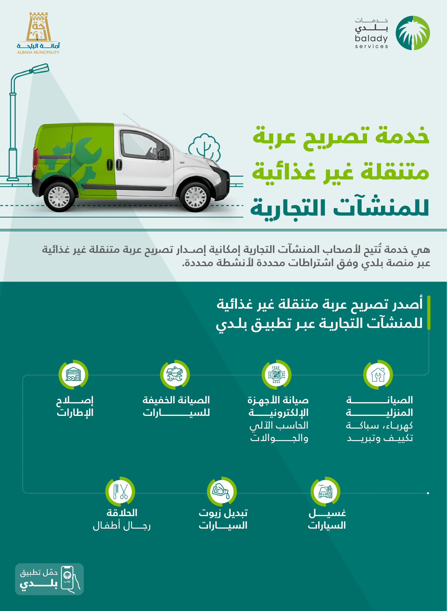 Non-Food Mobile Cart Permit via Balady Platform